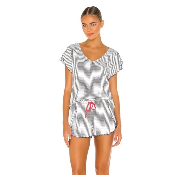 Splendid | Intimates & Sleepwear | Splendid Lettuce Edge Shortie Set Sz ...